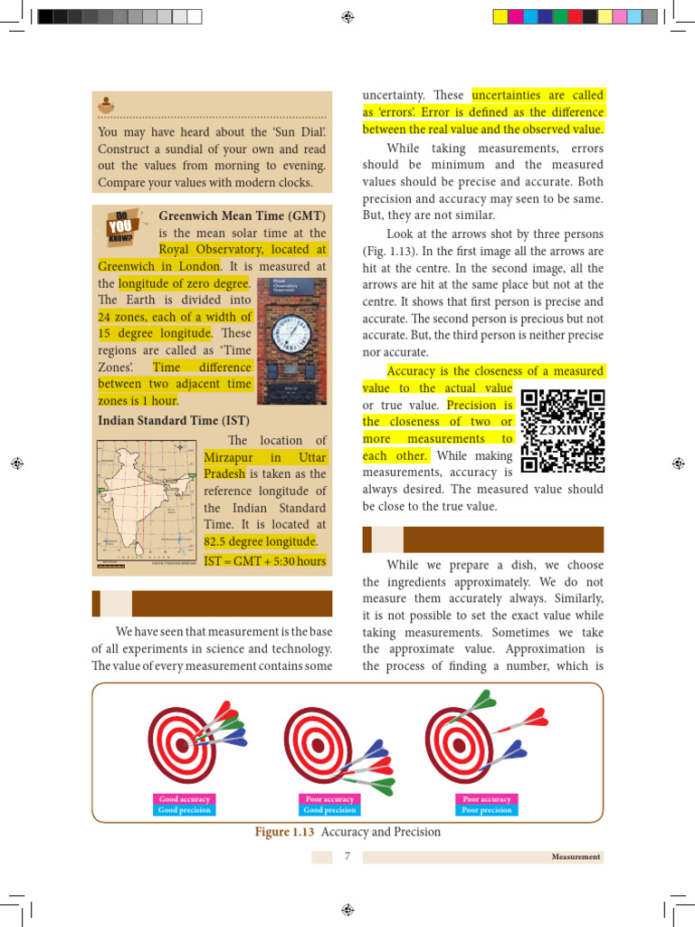 1 - Sci - 8th - Science - EM - WWW - Tntextbooks.in | PDF | Accuracy And Precision | Measurement
