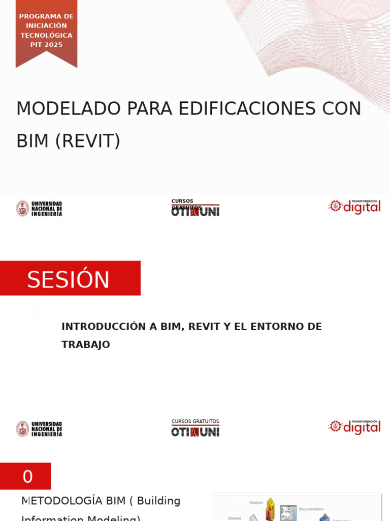 Sesion 01 - Bim Revit | PDF | Autodesk Revit