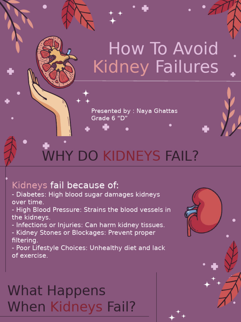 Kidneys_ Nephrology Center Infographics by Slidesgo | PDF | Kidney | Urine