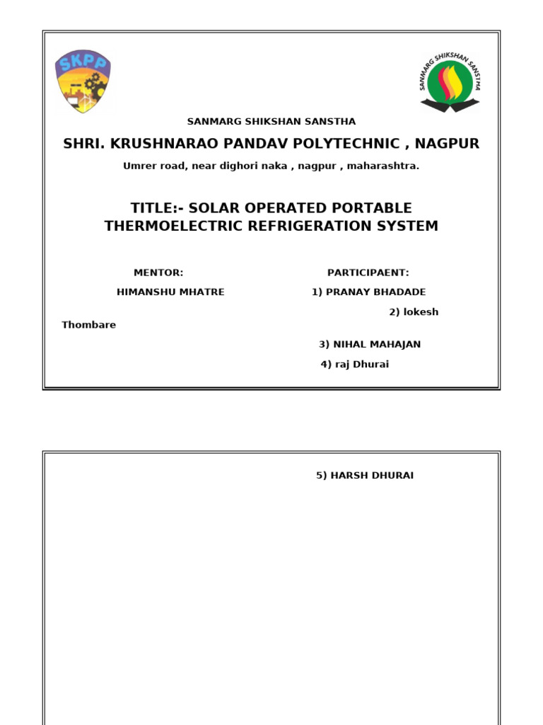 Blank Document Double Border Landscape | PDF