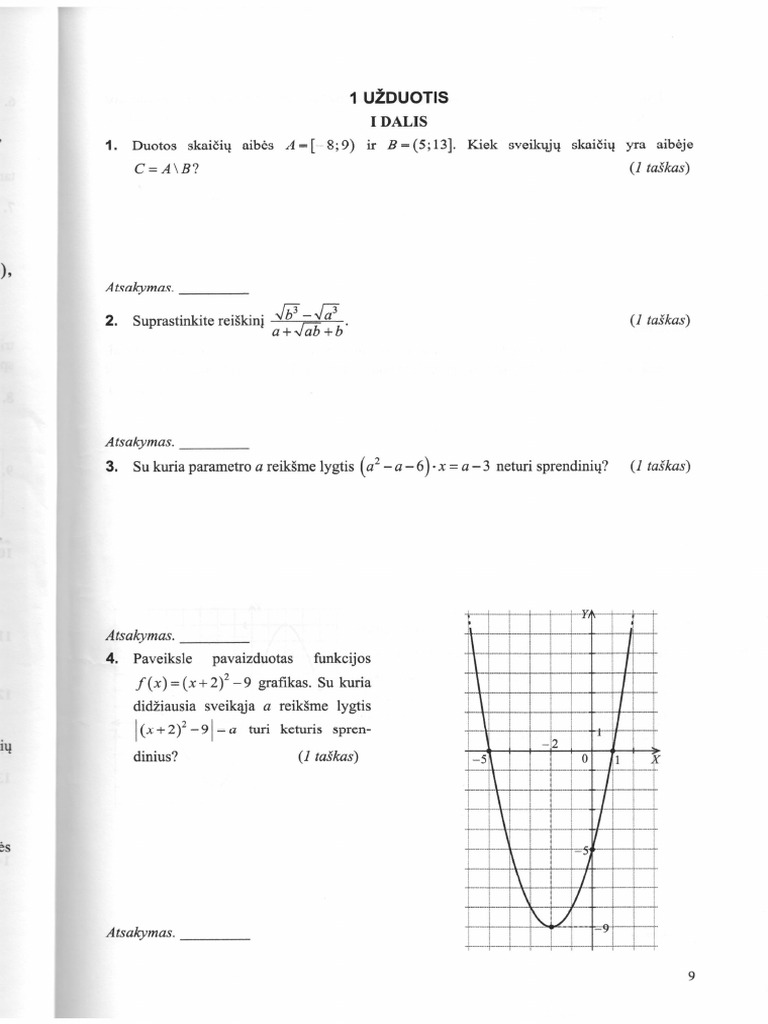 Vbe_1 Pavyzdine Uzduotis (1) | PDF