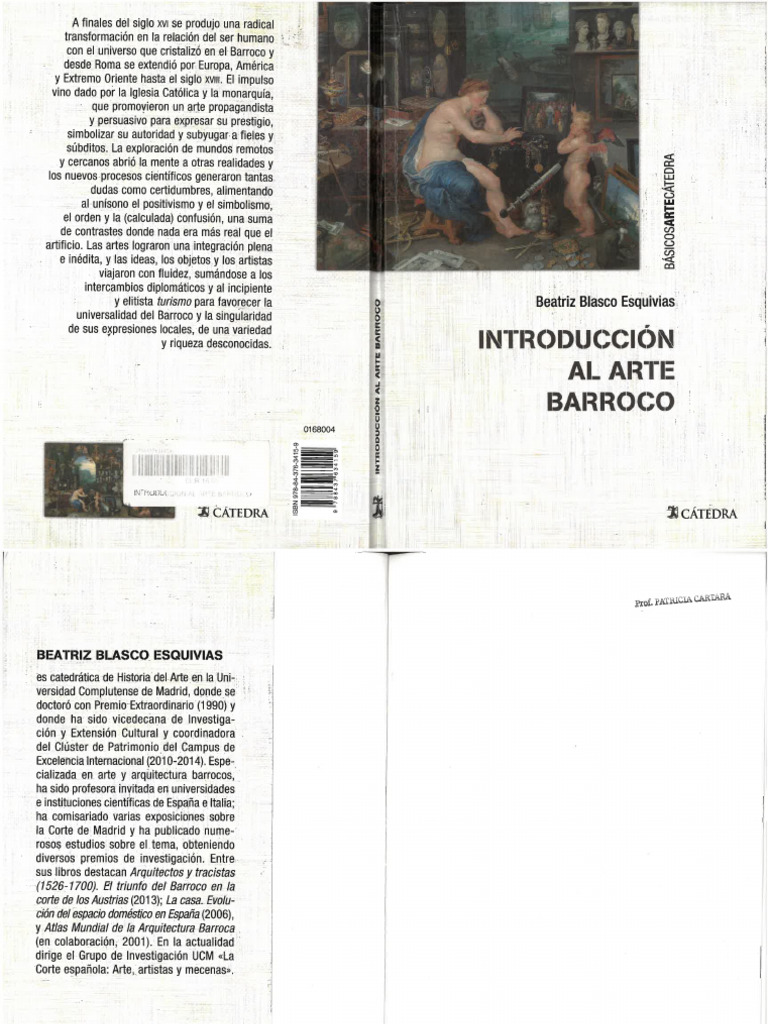 Introduccion Al Arte Barroco-Beatriz Blasco Esquivias | PDF