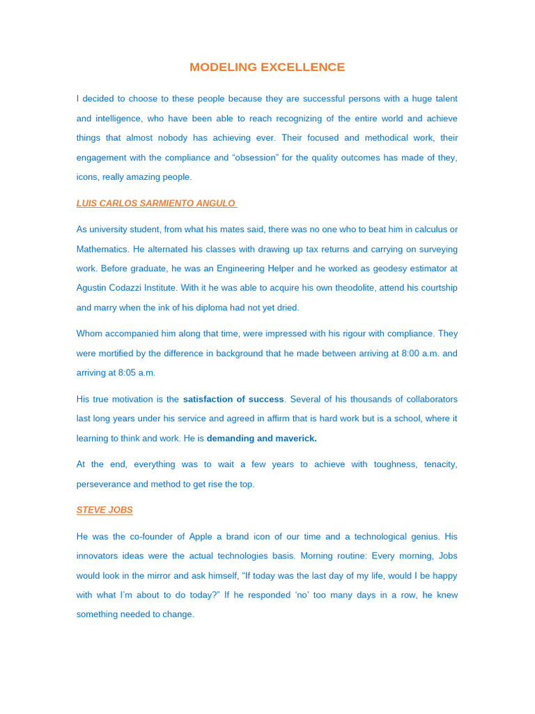 Evidence Modeling Excellence | PDF