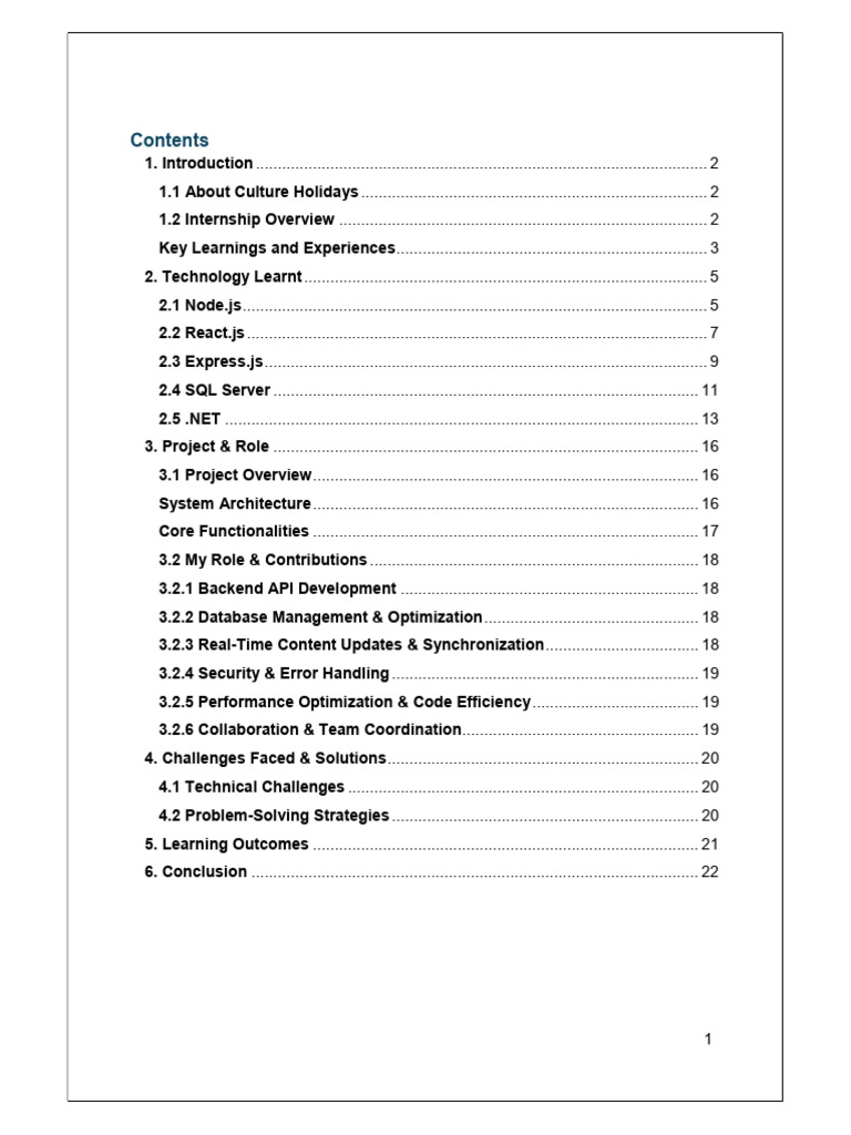 Ending Internship Project | PDF | Microsoft Sql Server | Databases