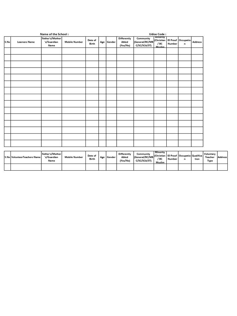 Nilp Format 2024-25 | PDF