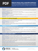 Modalidad y Contenido de Examen. Mpf. Tecnico Administrativo | PDF | Justicia | Crimen y violencia