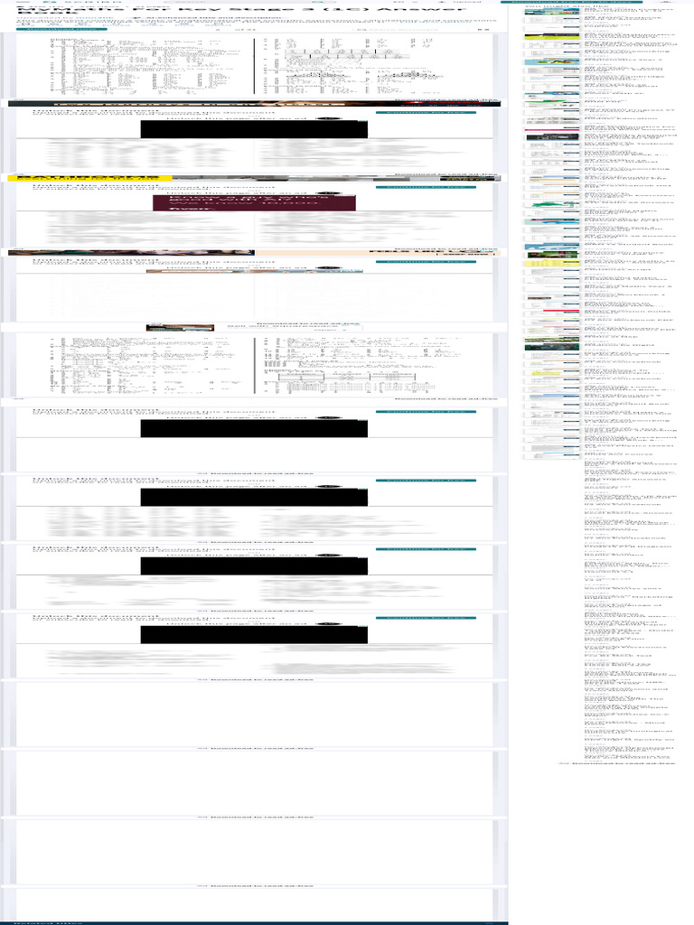 MyMaths Key Stage 3 Answers Guide | PDF | Units Of Measurement