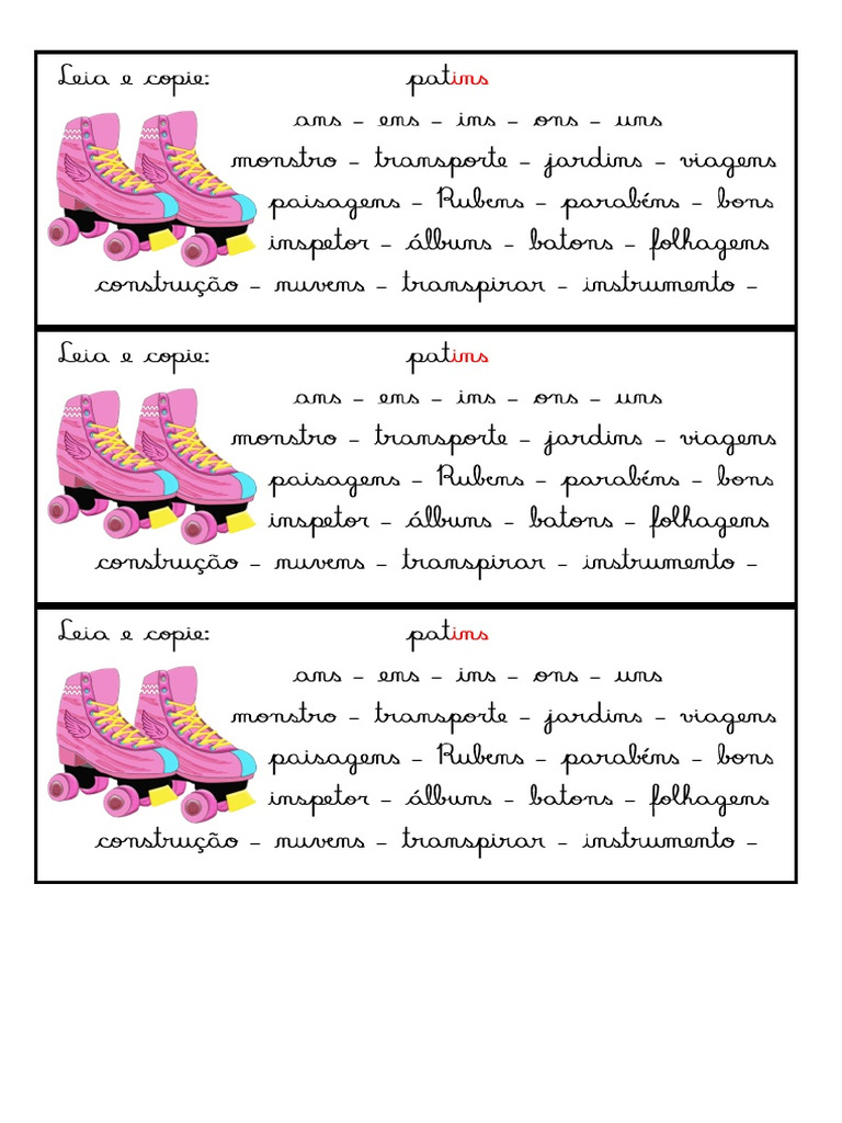 Ans, Ens, Ins, Ons, Uns | PDF