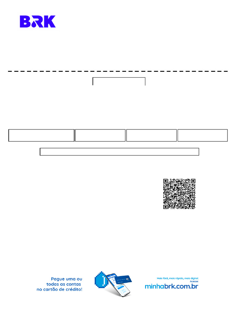 Pague Com PIX! : BRK Ambiental - RMM | PDF