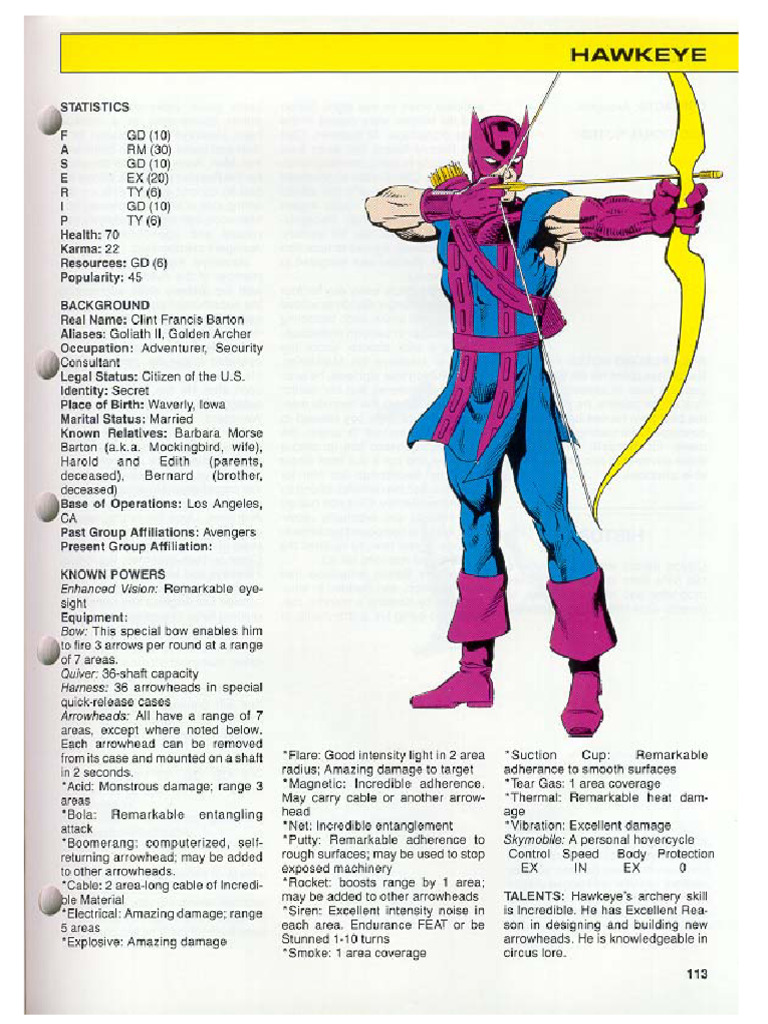 Hawkeye | PDF