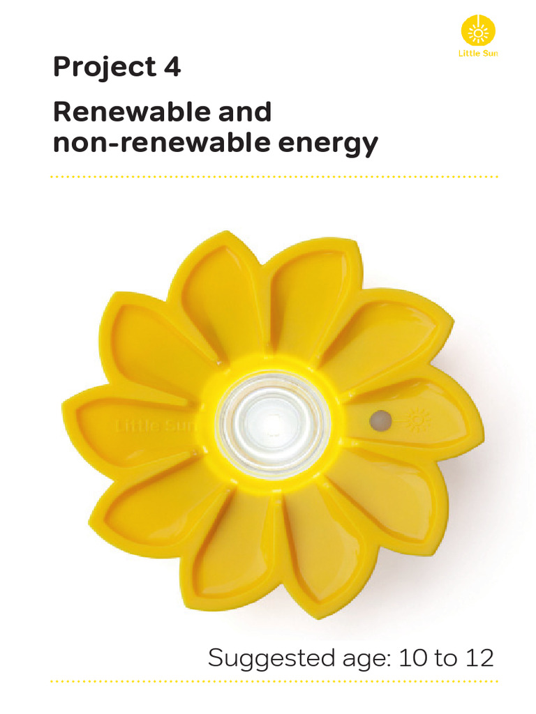 Understanding Renewable vs. Non-Renewable Energy | PDF | Renewable ...
