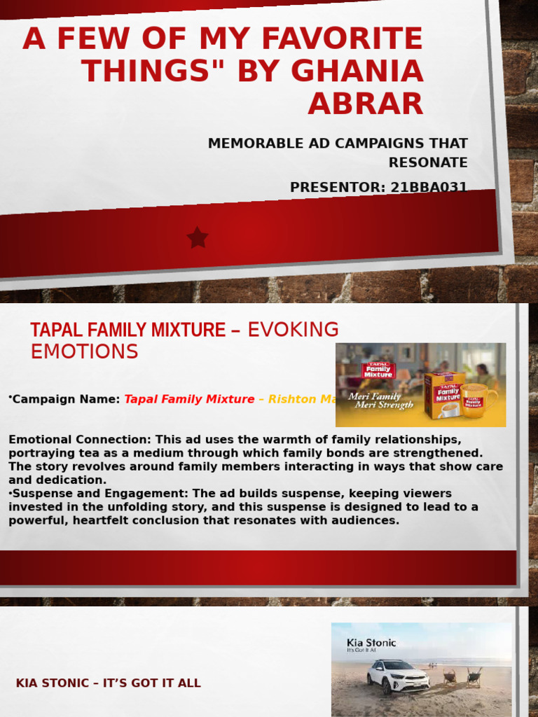 Memorable Ad Campaigns Analysis | PDF