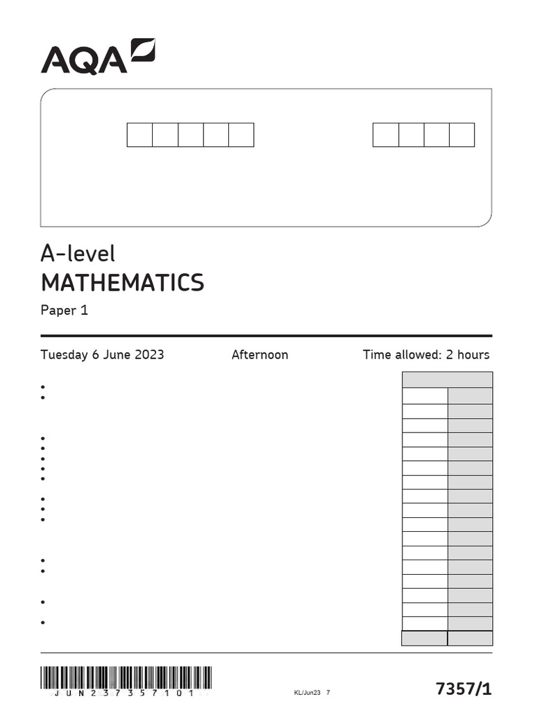 June 2023 QP | PDF | Circle | Equations