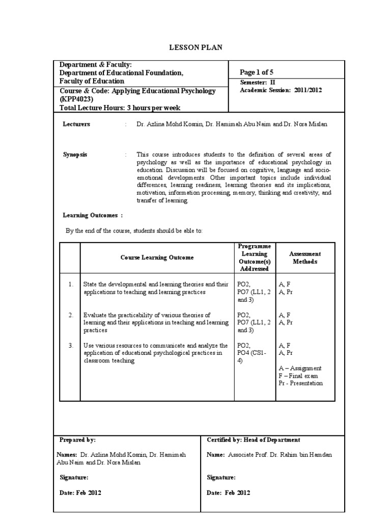 KPP4023 Applying Educational Psychology Nora | PDF | Developmental Psychology | Educational ...