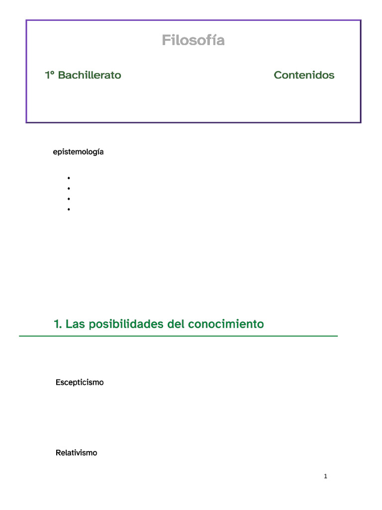 Tema 3 Conocimiento y Realidad | PDF | Verdad | Conocimiento