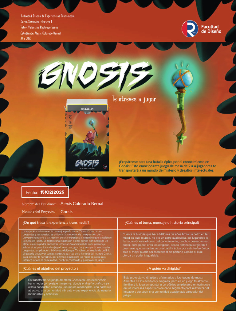Entrega Final - Transmedia - Alexis - Colorado | PDF