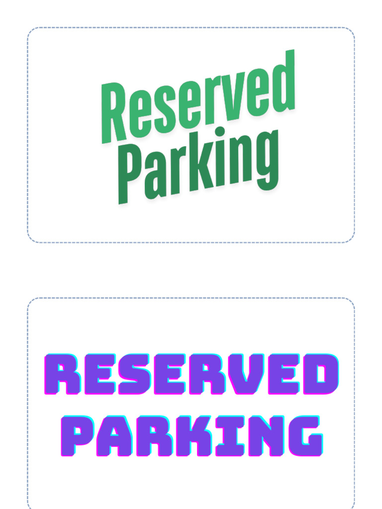Reserved Parking - 20250303 - 013221 - 0000 | PDF