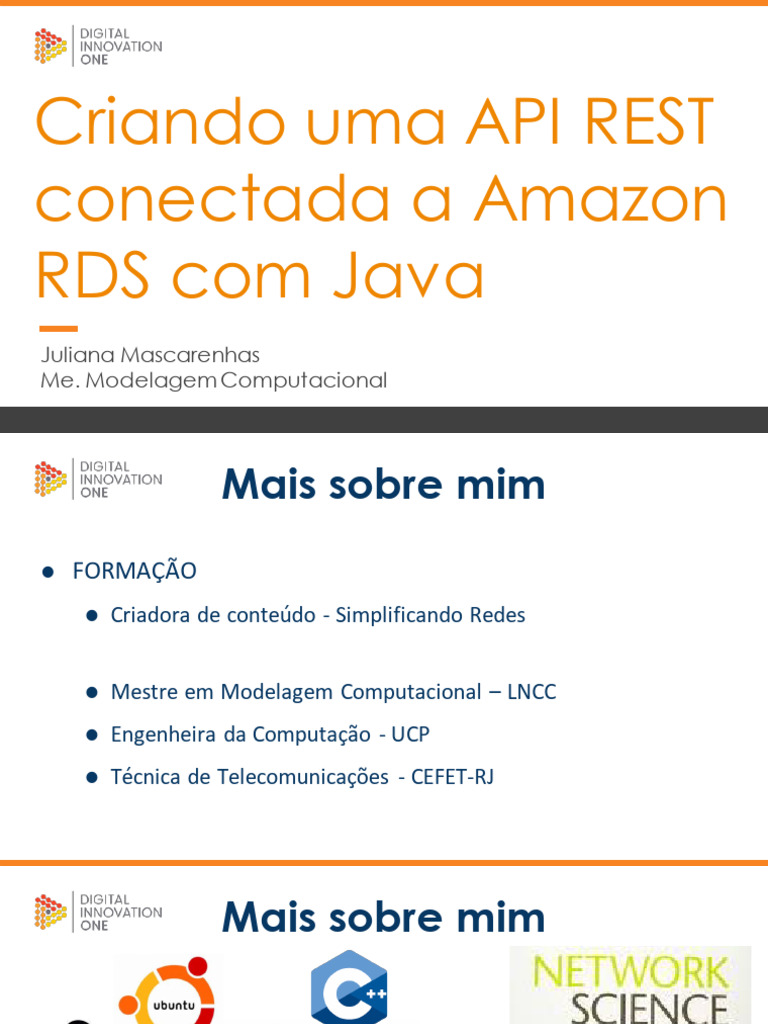 Criando Uma API REST Conectada Ao Amazon RDS Com Java | PDF | SQL ...