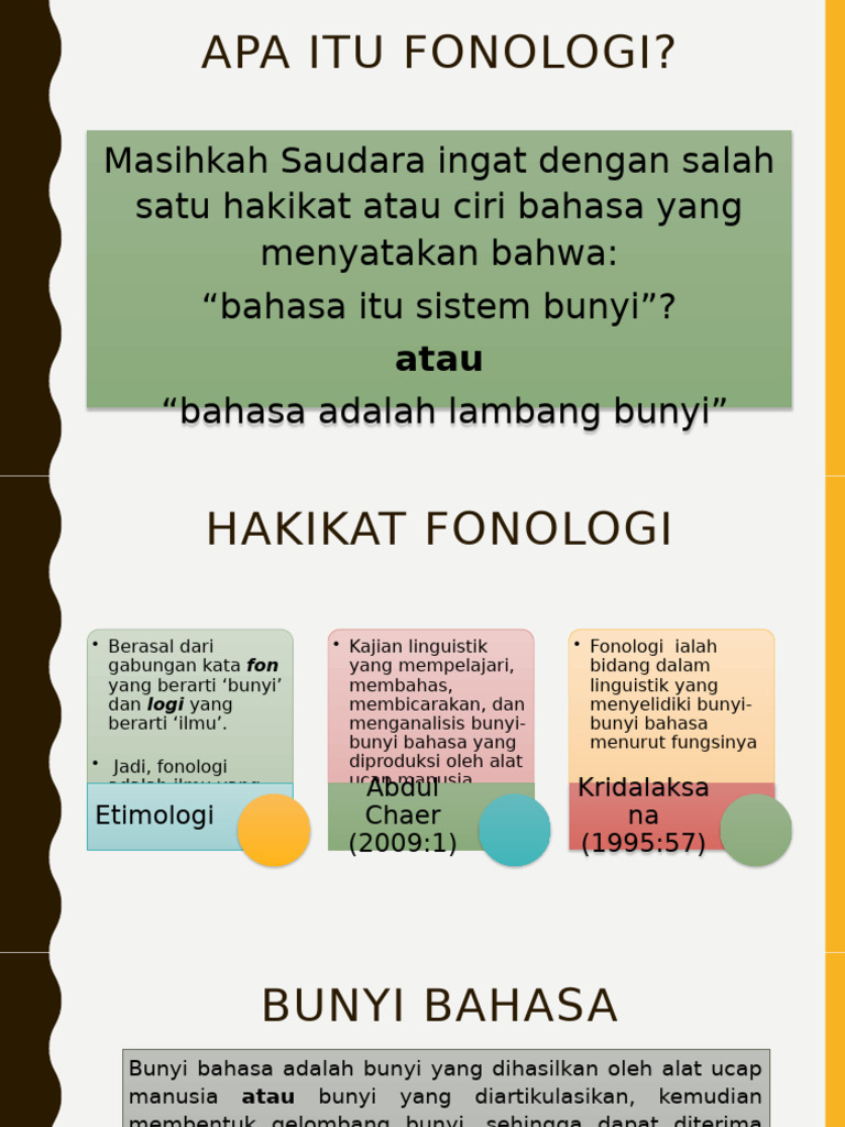 PPT-FONOLOGI-2020 | PDF