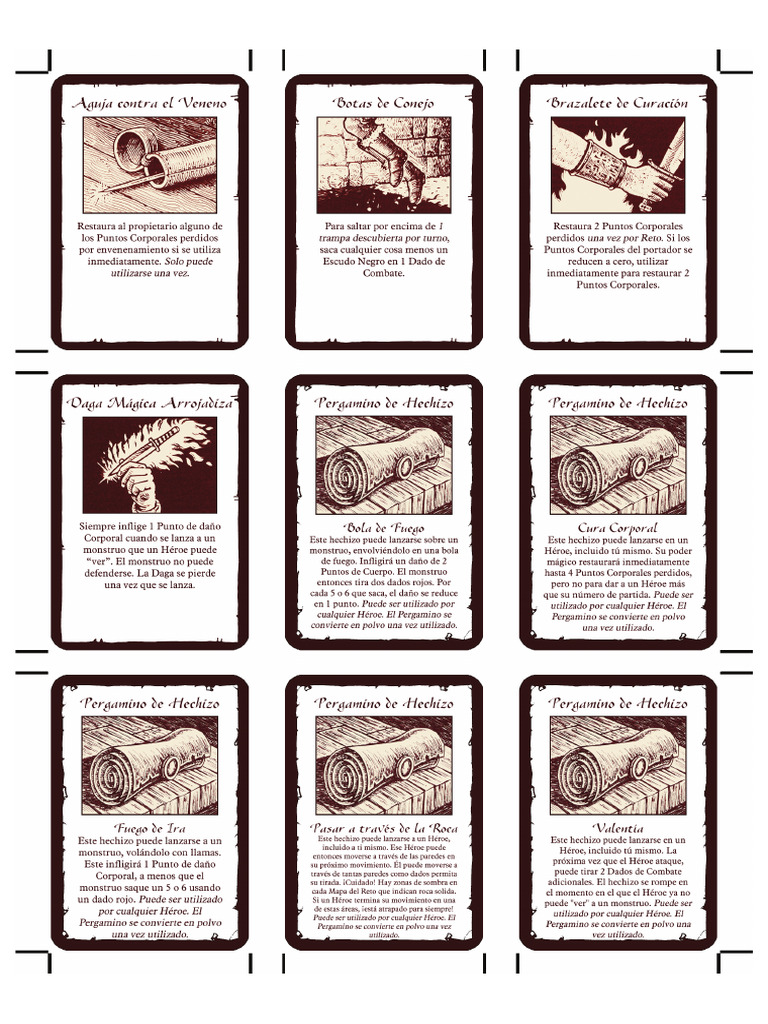 El Retorno Del Lord Brujo Artefactos Tesoros de Reto | PDF