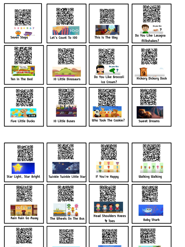 super simple song qr | PDF