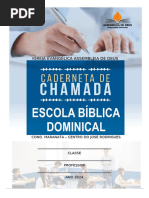 Cadeno de Chamada EBD | PDF