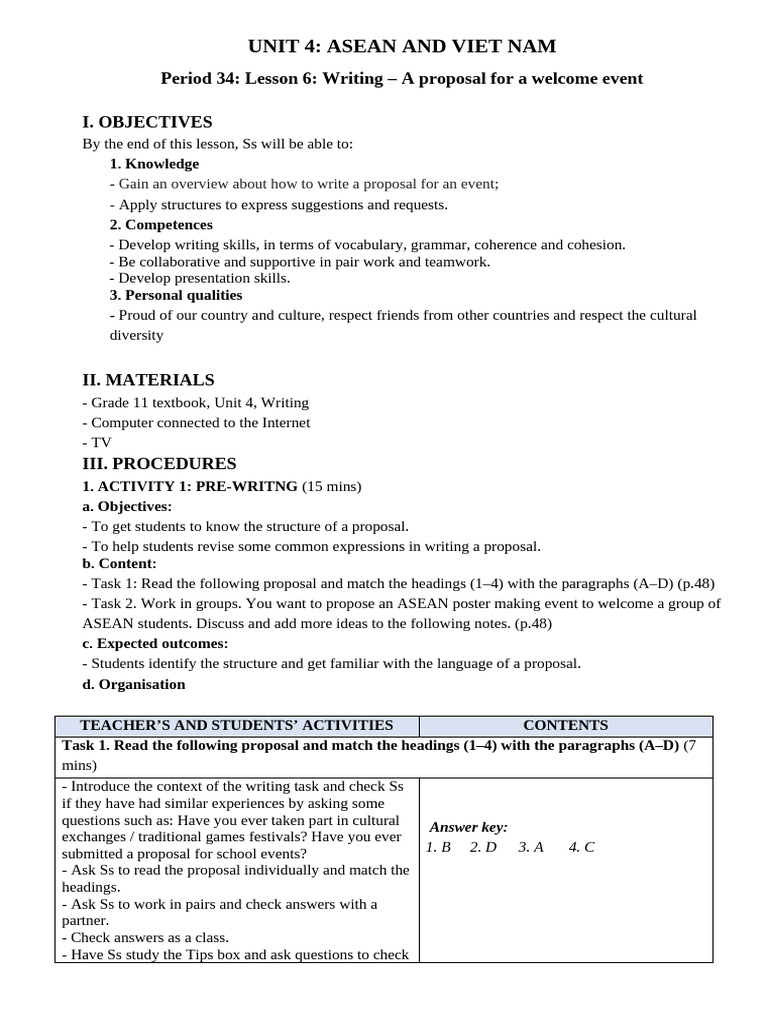 Tuần 12 GATA 11 Tiết 34 - 35 - 36 | PDF | Teachers | Communication