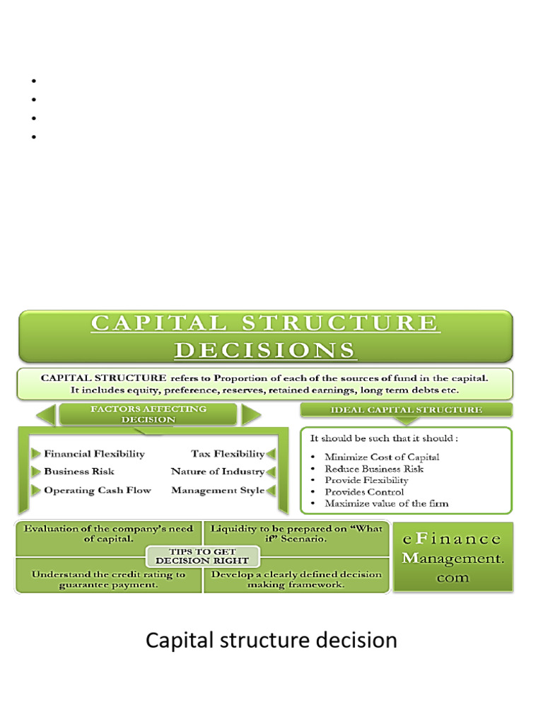Capital Structure Theories Explained | PDF | Capital Structure | Cost ...