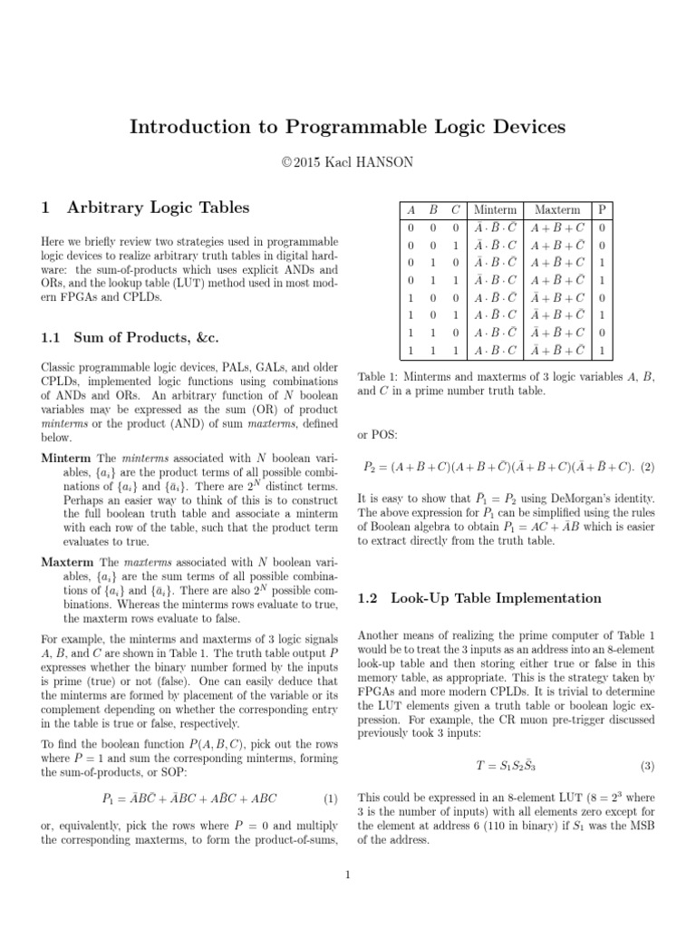 programmable-logic | PDF | Field Programmable Gate Array | Hardware Description Language