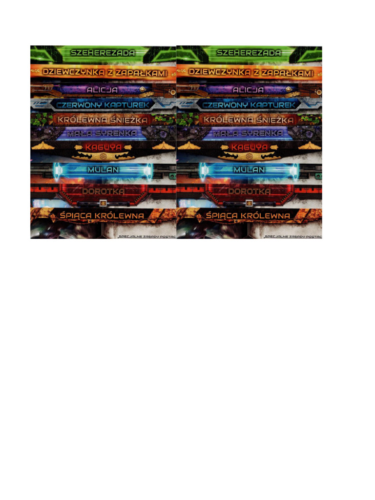 Twisted Fabled Headers | PDF