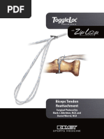 JuggerKnot™ 2.9 mm Surgical Technique | PDF | Surgical Suture | Shoulder