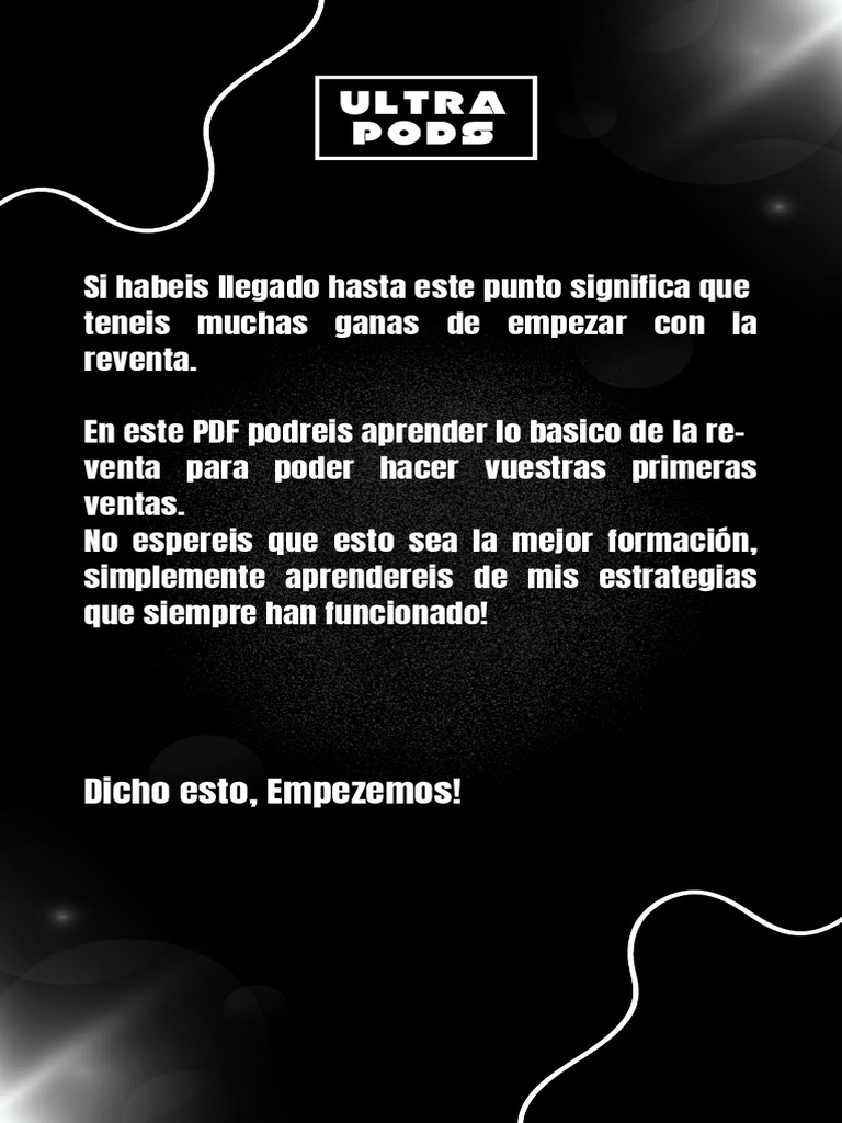 Guia Basica Ultra Pods | PDF