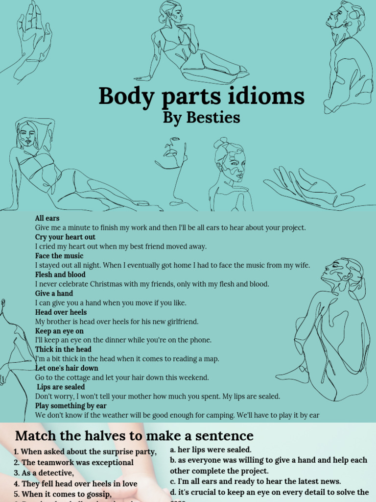 Body Parts Idioms Explained | PDF