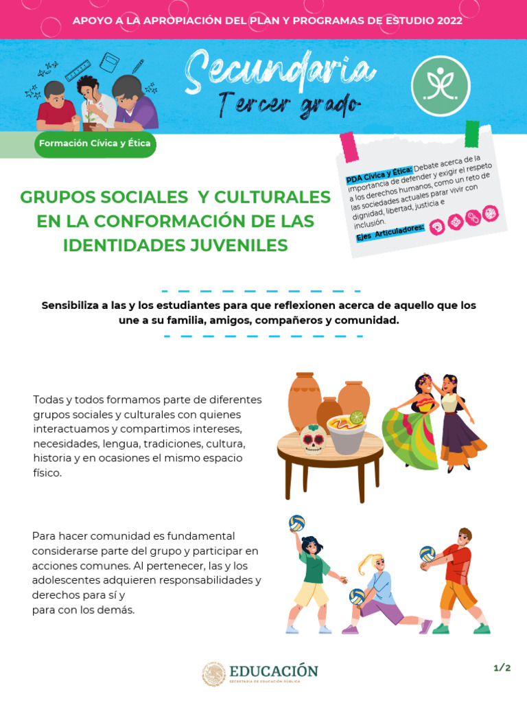 FCyE - 3o - Grupos Sociales y Culturales en La Conformacion de Las ...