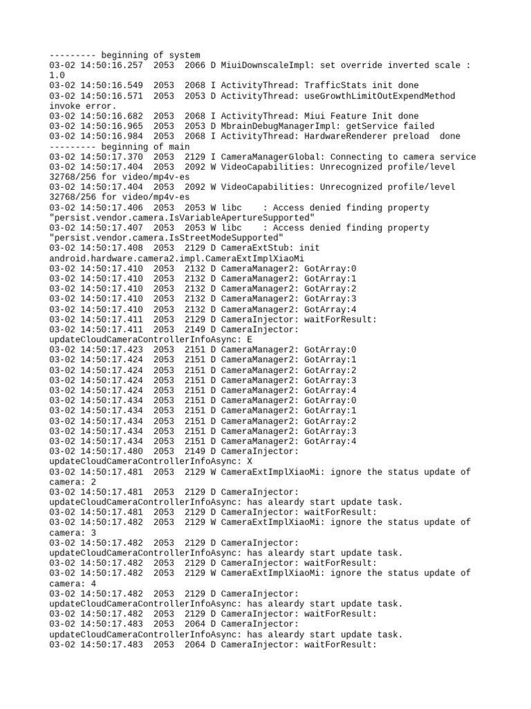 Log Cat 1740901817268 | PDF | Computing | Computer Programming
