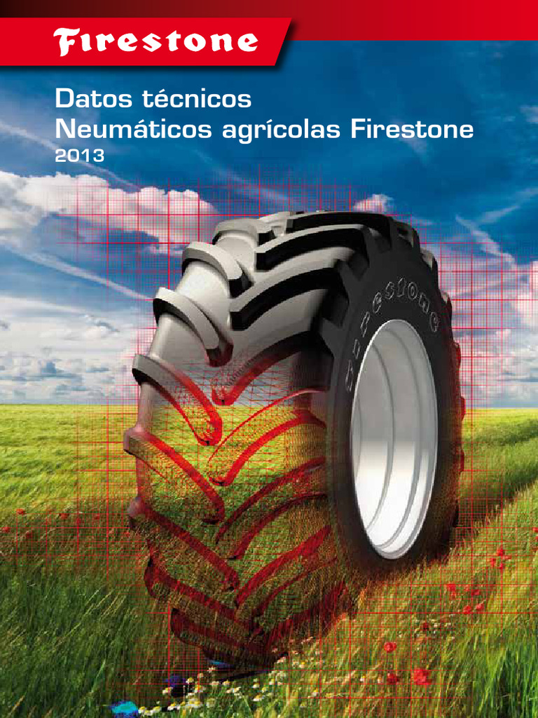 Firestone AG Databook 2013 ES | PDF | Neumático | Pascal (Unidad)