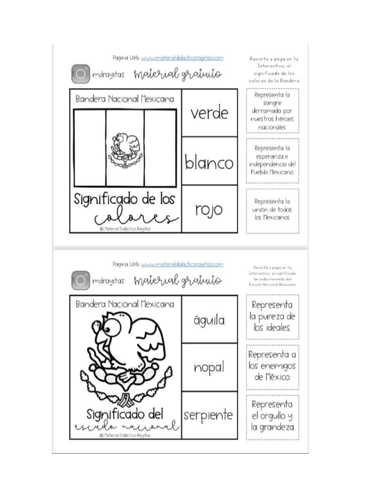 Actividades Del Dia de La Bandera | PDF