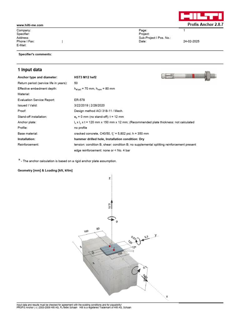 L150x150x120X10 COLUMN PANEL1 | PDF