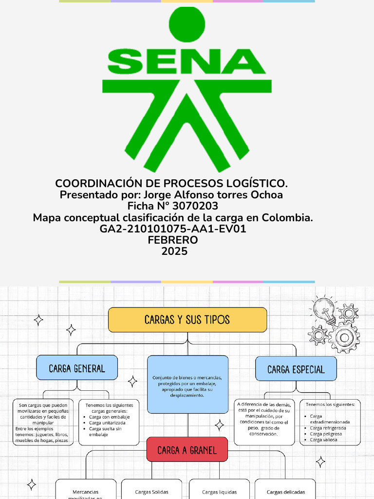 Clasificación de Carga en Colombia | PDF