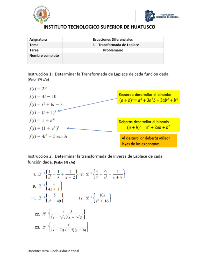 Problemario Tema 3 - 2025 | PDF