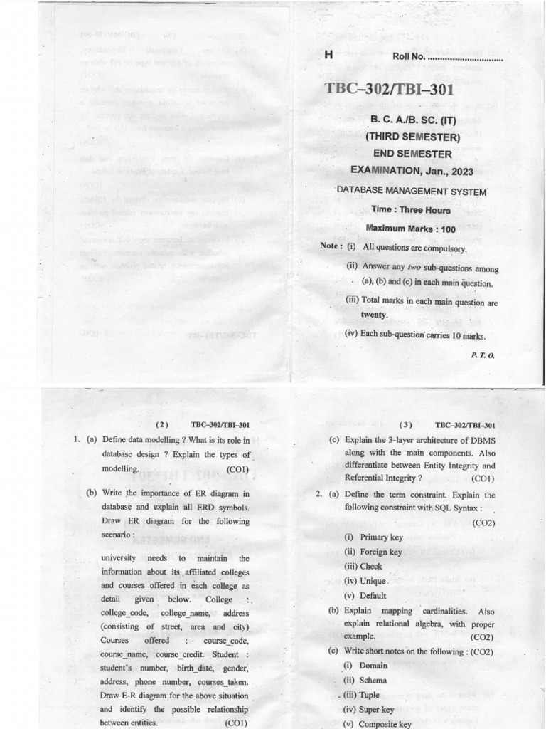 tbc302_endsem_2023 | PDF