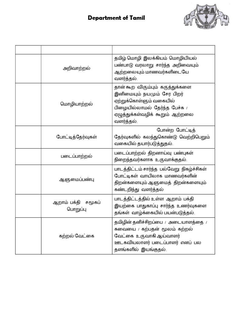 TAMIL-POS | PDF