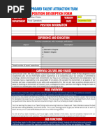 Service Crew Job Description | PDF