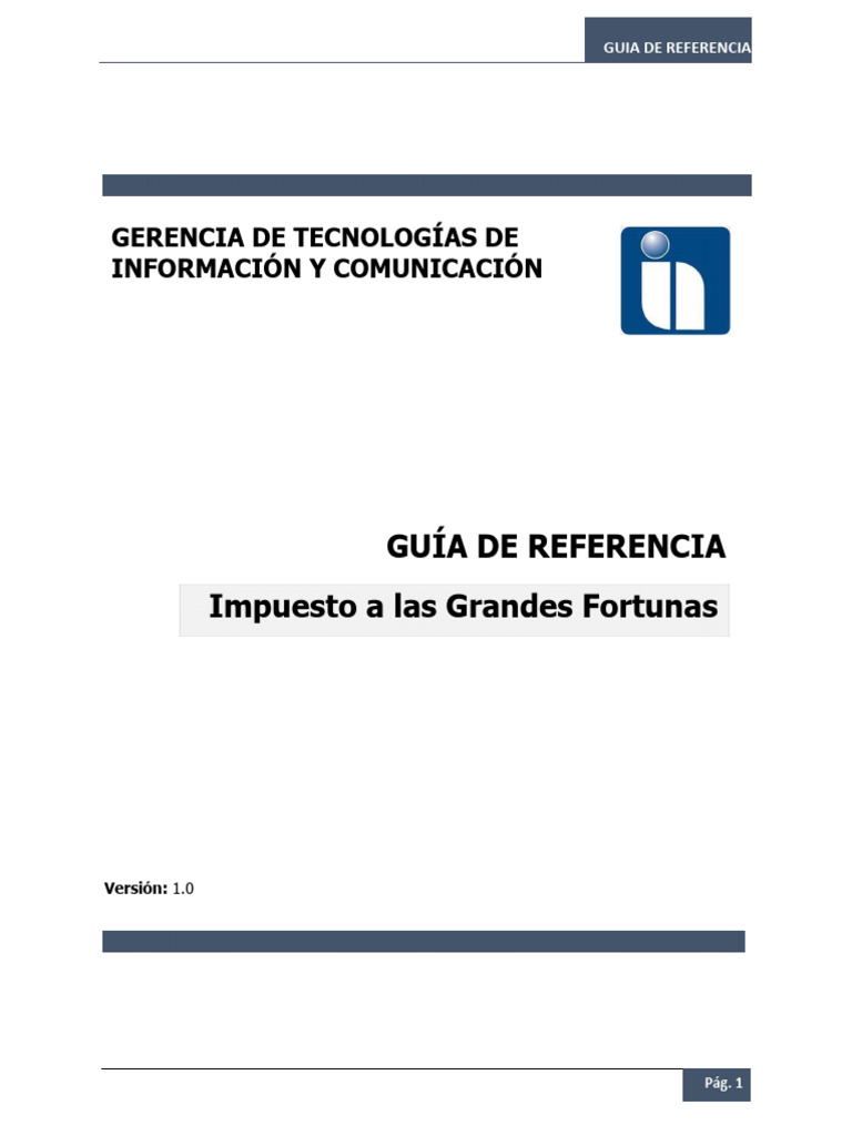 Guía para Pago del IGF desde el Exterior | PDF | Transferencia bancaria ...