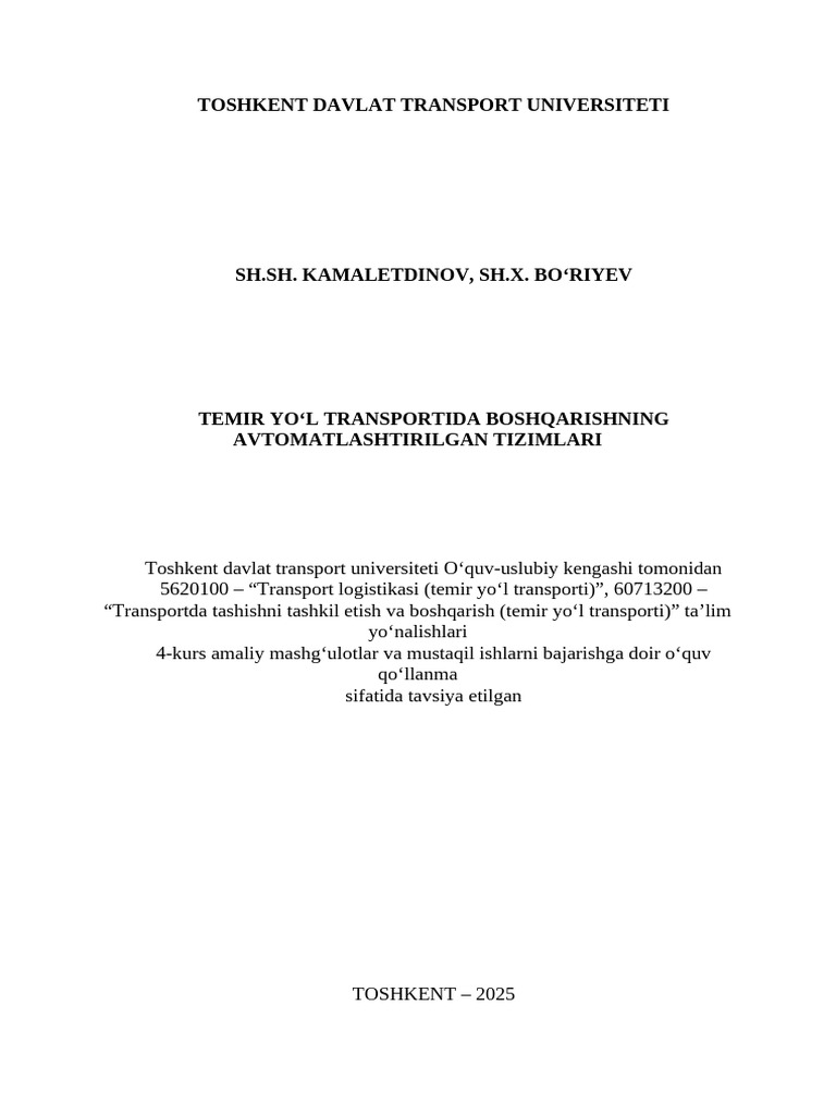 Kitob 15 Ta Mavzu (Last) | PDF