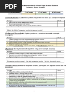 A Level Chemistry AQA CPAC Criteria Checklist | PDF | Risk
