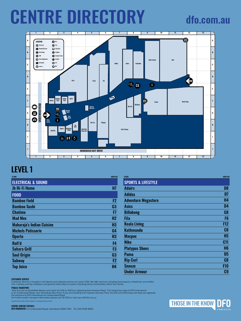 df92 Dfoh Centredirectorymaps A4 210x297mm-v7 | PDF | Brand