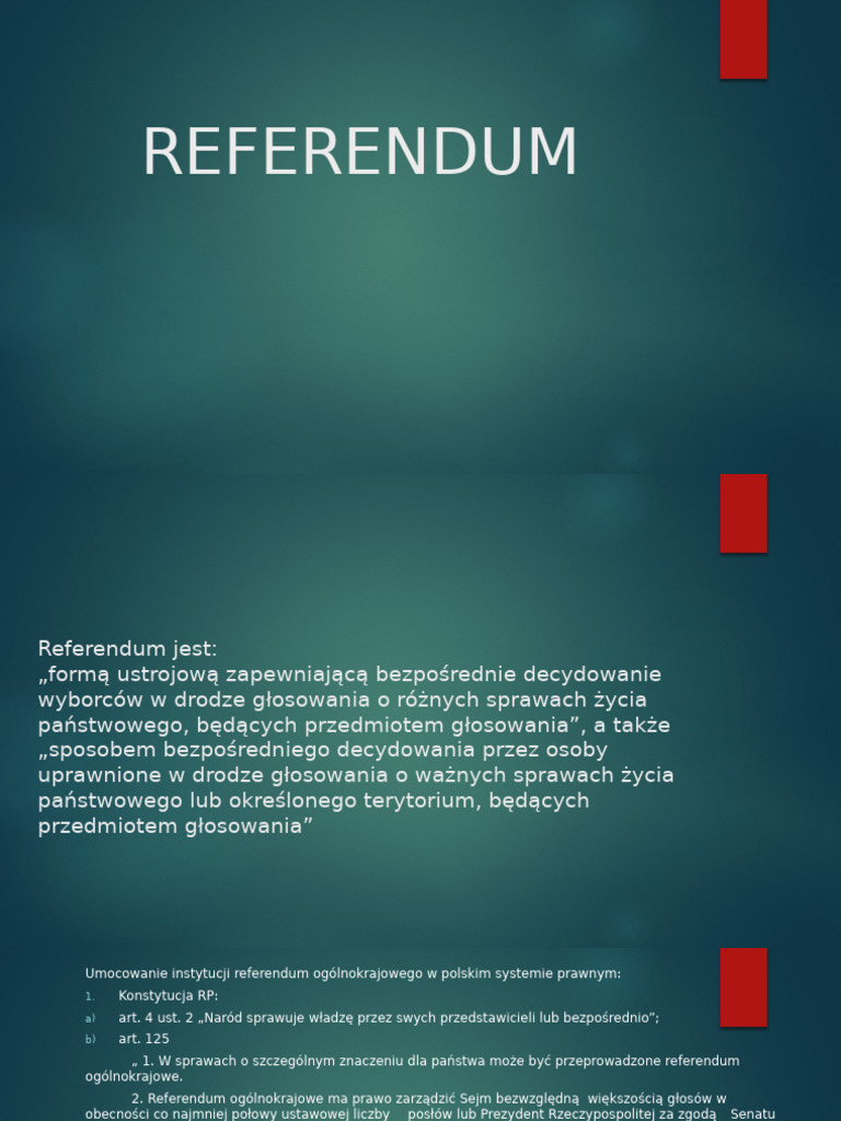 Referendum | PDF