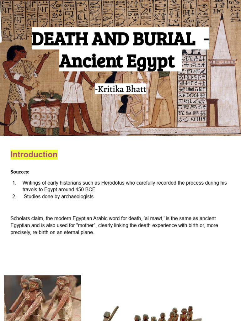 Ancient Egyptian Death and Burial Practices | PDF | Horus | Osiris
