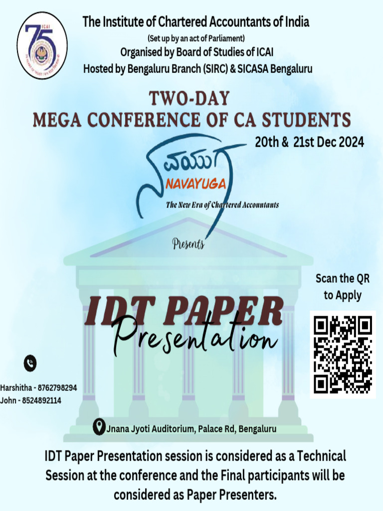 IDT Paper Presentation | PDF